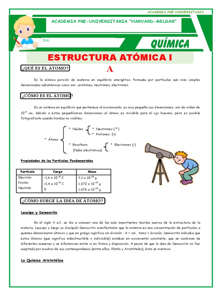 Quimica I Pdf Mecánica Cuántica Isótopo