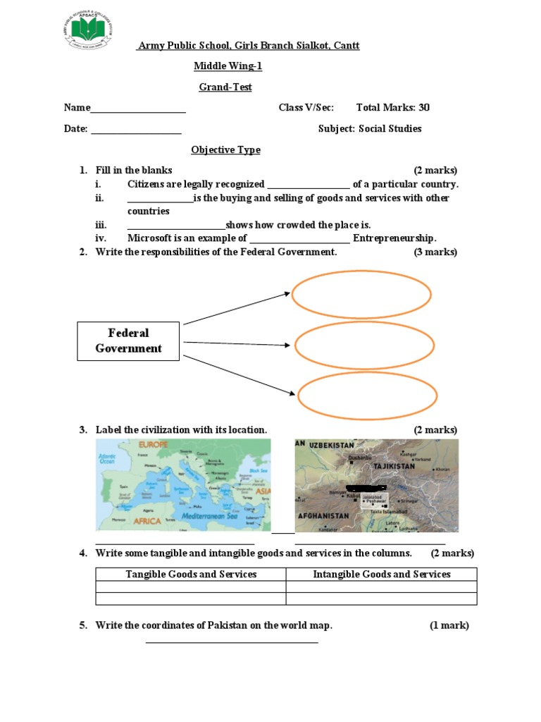 Grand Test-Social Studies | PDF | Social Science