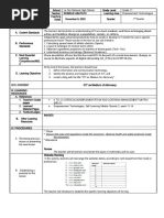 Detailed Lesson Plan in EmTech 11 (ICT As Platform For Change) | PDF | Mass Media | Educational ...