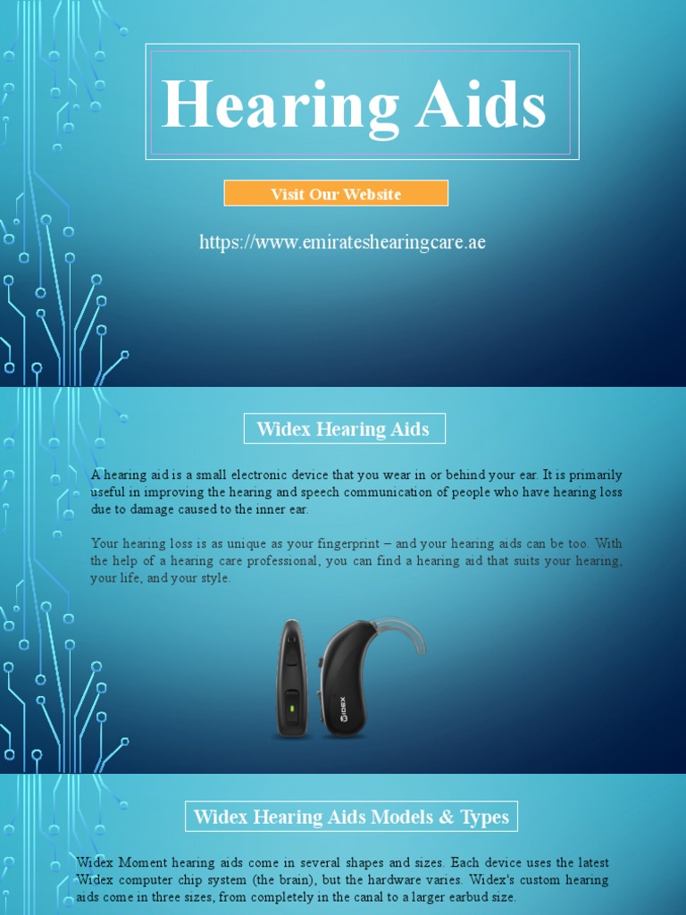 Hearing Aids Widex | PDF
