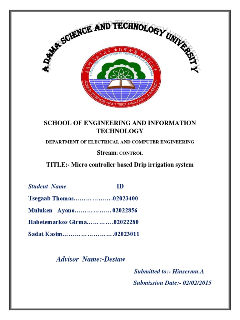 Micro Controller Based Drip Irrigation System | PDF | Rectifier | Relay