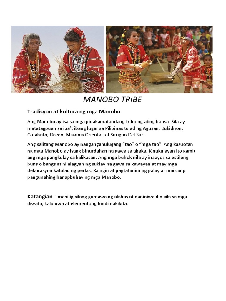 Manobo | PDF