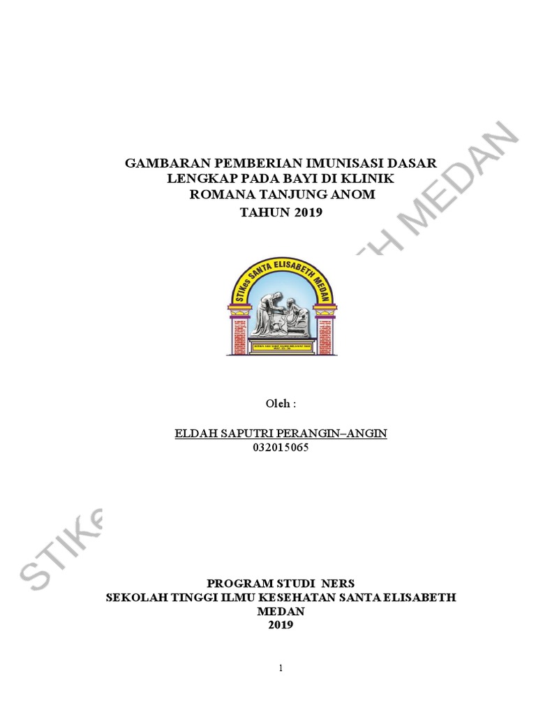 Eldah Saputri Perangin-Angin 032015065 | PDF | Medical Humanities | Diseases And Disorders