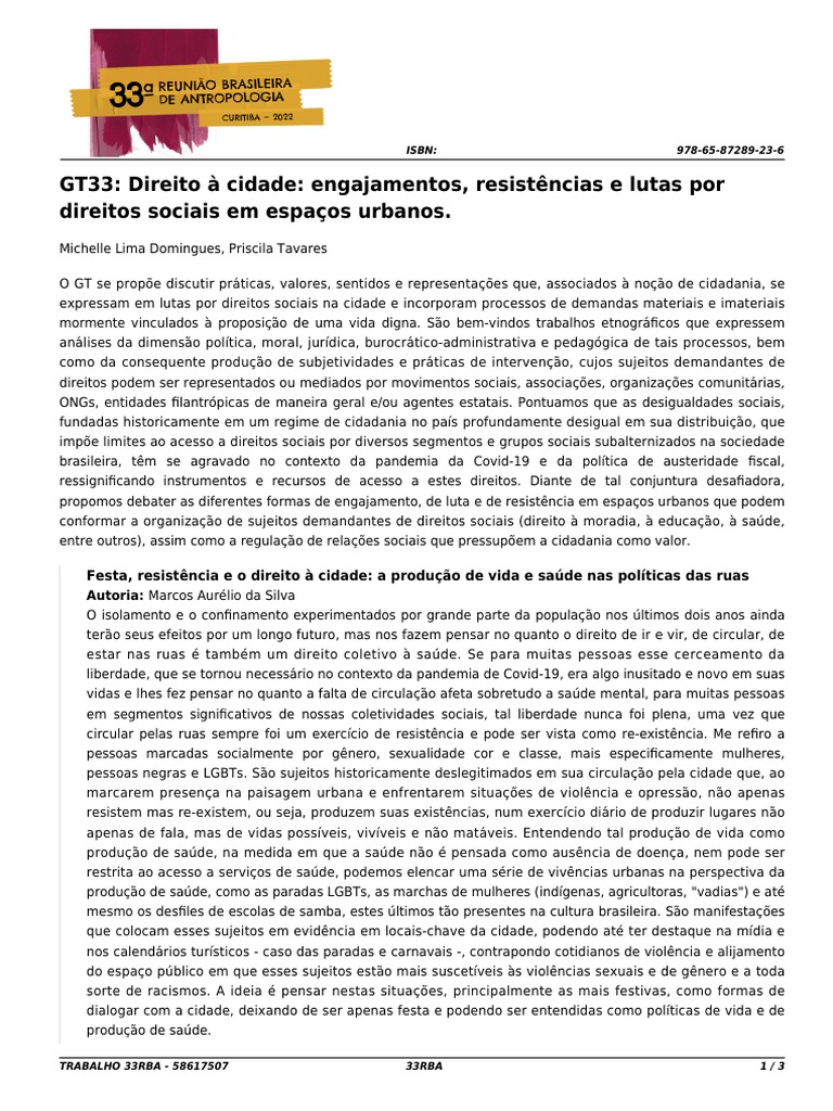 Merging Result Merged | PDF | Promoção de saúde | Antropologia