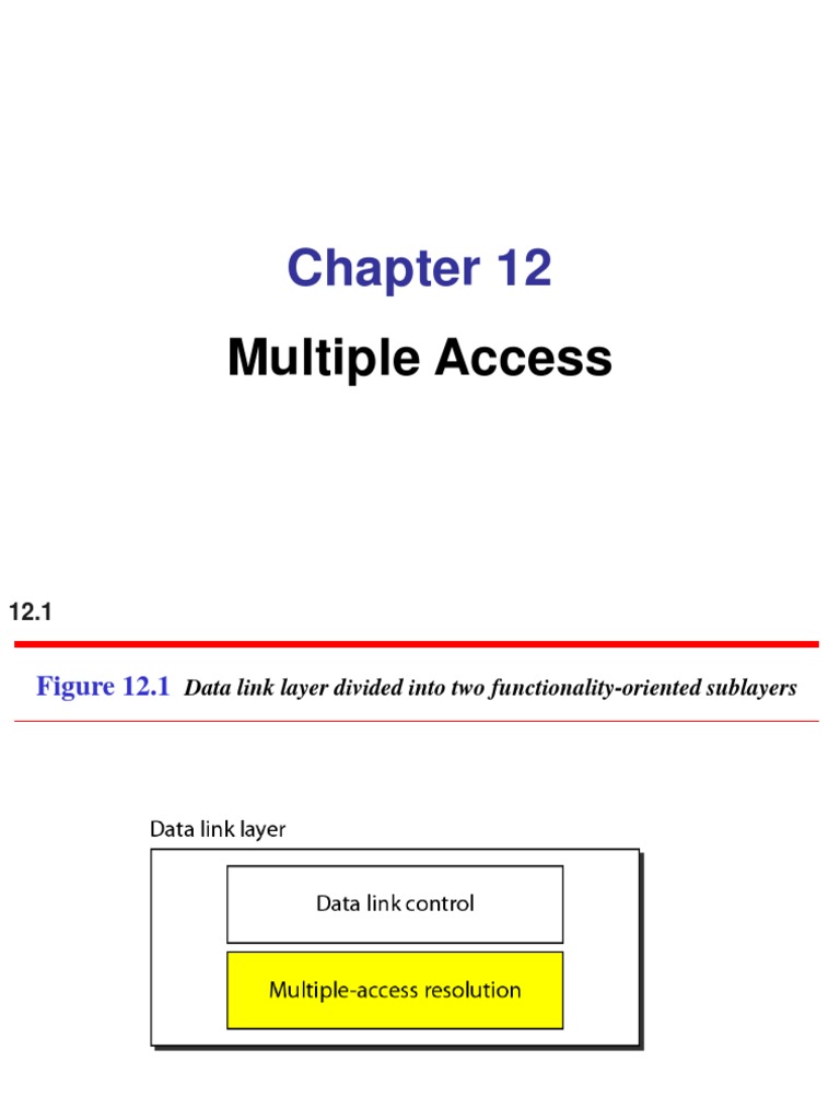 Multiple Access Protocols | PDF | Channel Access Method | Communications Protocols