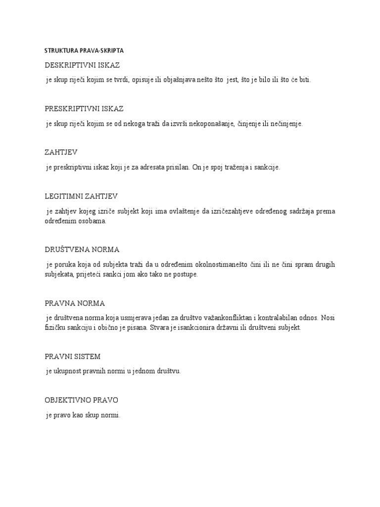 Struktura Prava | PDF