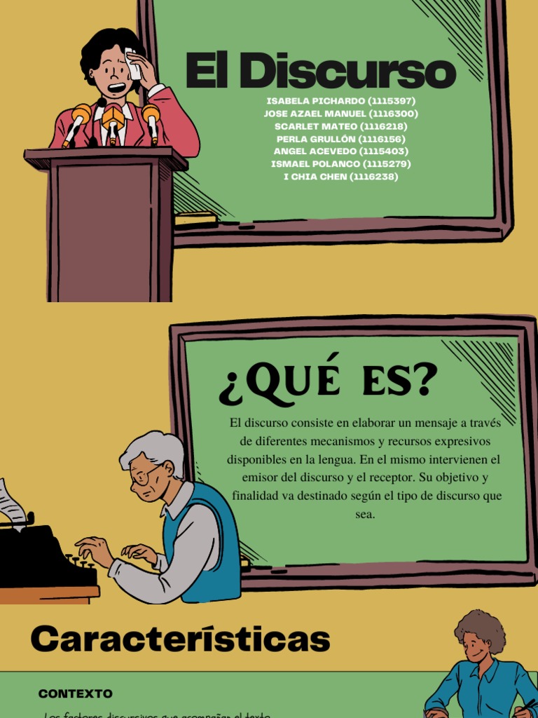 El Discurso | PDF | Hablar en público | Cognición