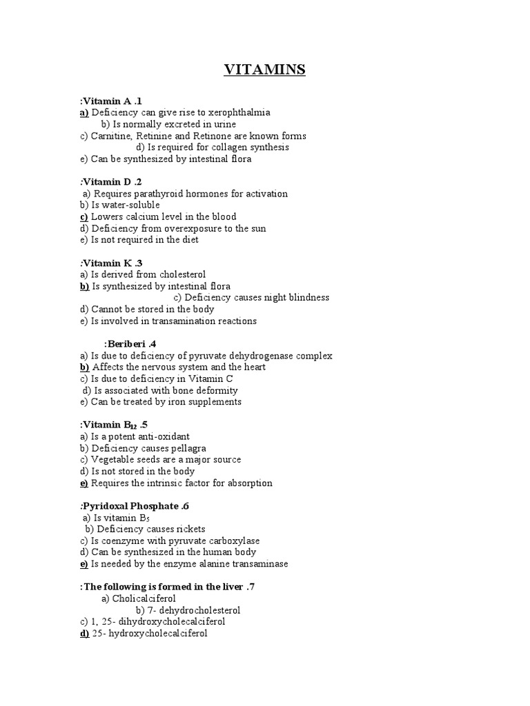 Vitamins | PDF | Vitamin | Vitamin B12