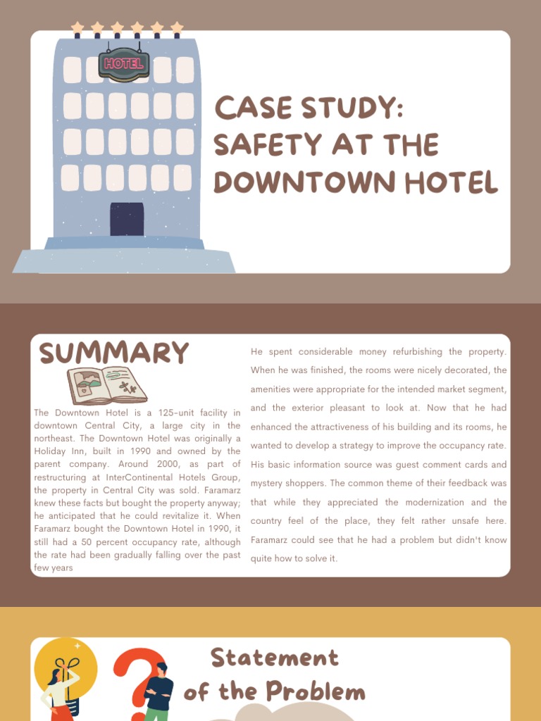 Hotel Safety Improvement Case Study | PDF | Closed Circuit Television | Hotel