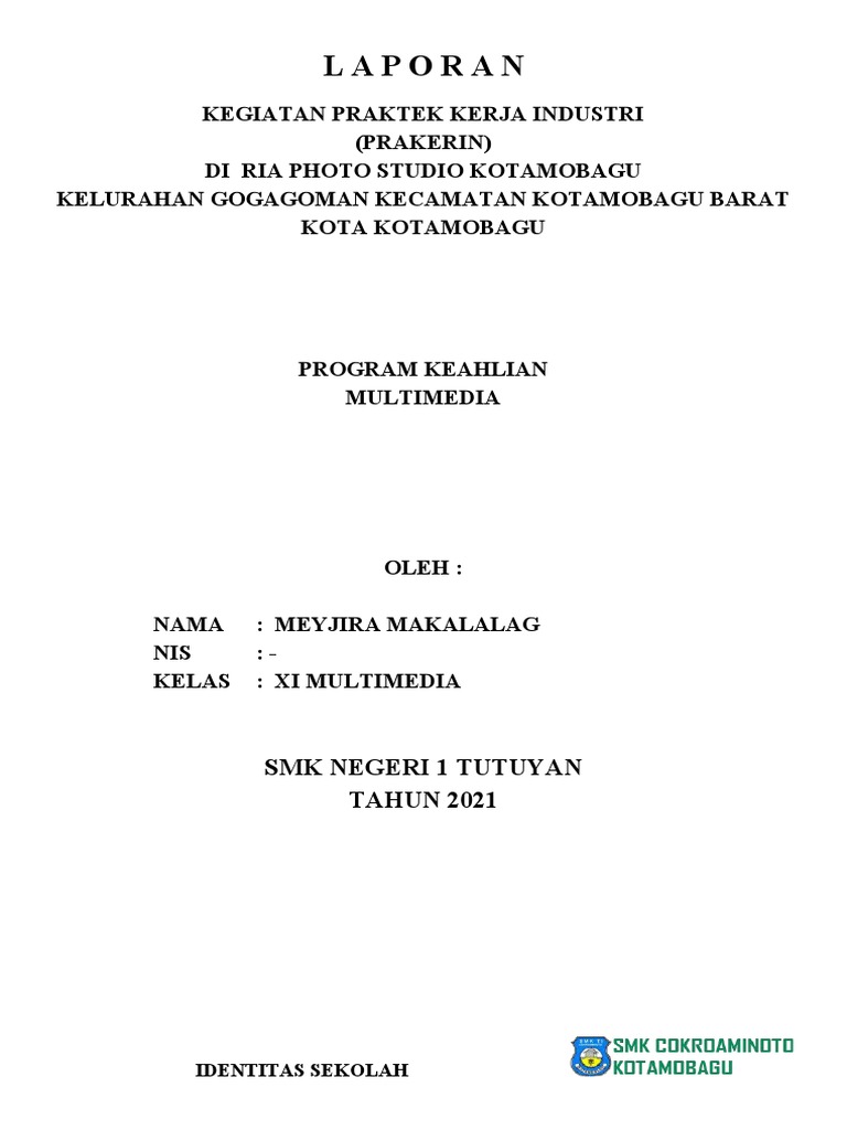 ISI LAPORAN Cici | PDF