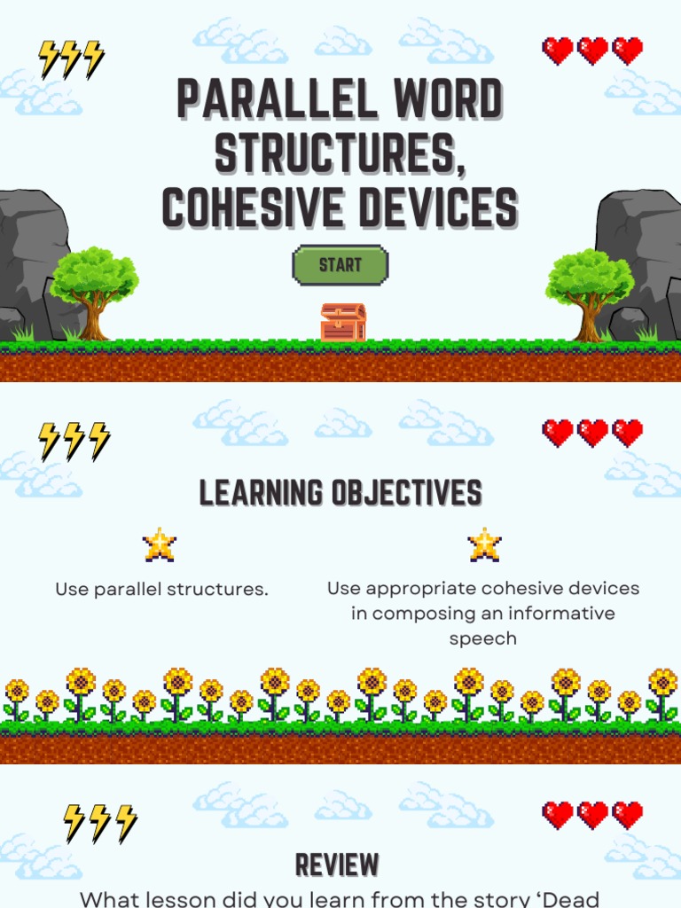 G8 Parallel Structures | Download Free PDF | Cognition | Semantic Units