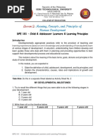 Module in ED101 Child and Adolescent Learners and Learning Principles PDF | PDF | Cognitive ...