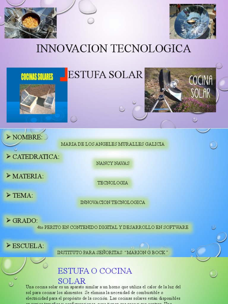 Cocinas solares: una alternativa ecológica y accesible para cocinar con ...