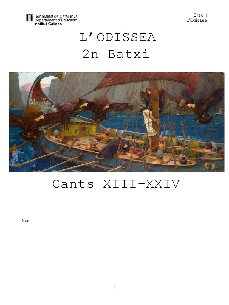 Dossier Odissea 2BTX 22-23 XIII-XXIV | PDF
