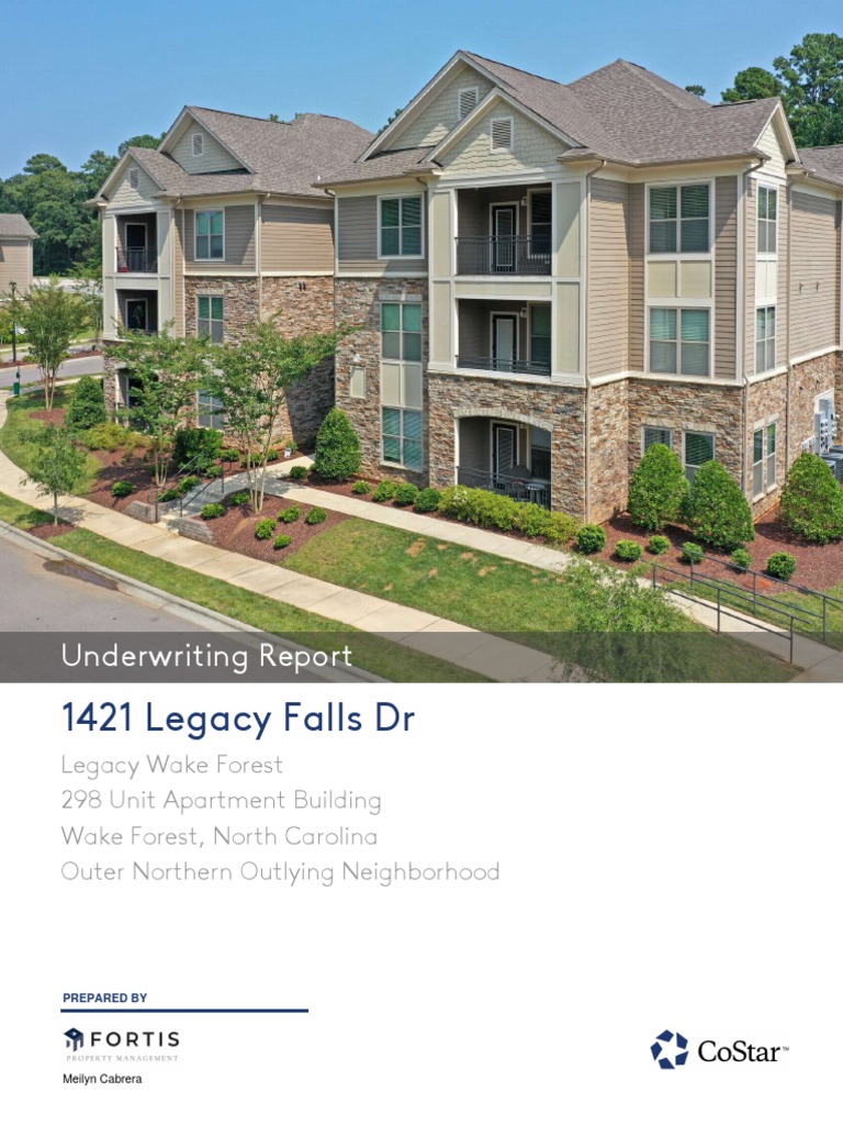 Costar Full Underwriting Report - Wake Forest | PDF | Pit Bull | Home