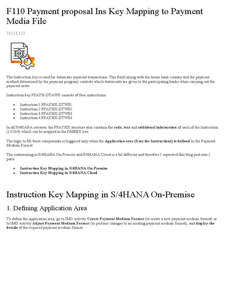 F110 Payment Proposal | Download Free PDF | Application Software | Cloud Computing