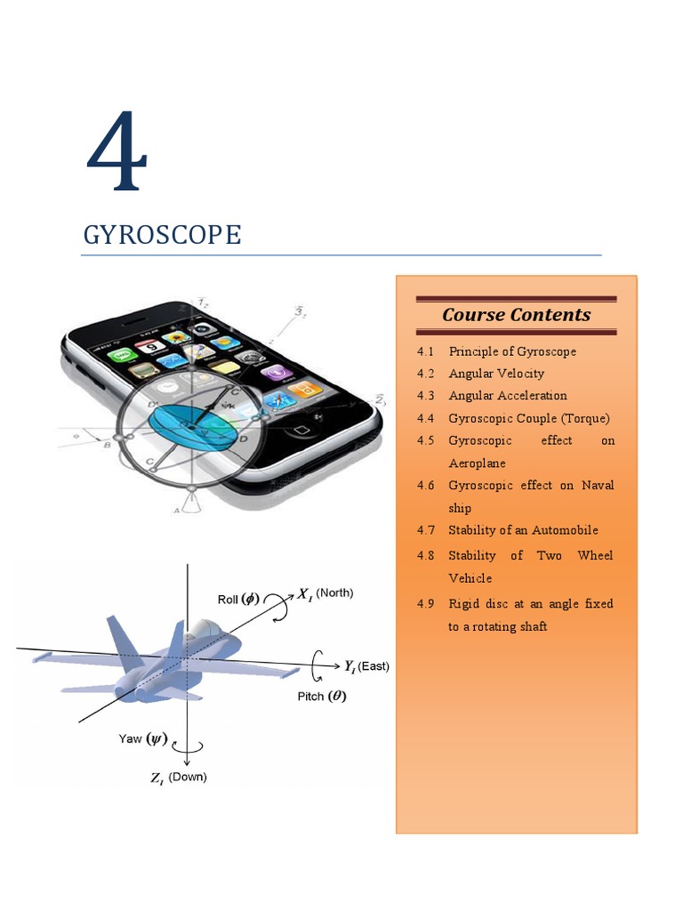 Gyroscope | PDF | Rotation Around A Fixed Axis | Rotation