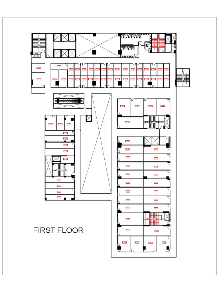 Floor Plans - 1st To 6th | PDF | Tracked Armoured Fighting Vehicles ...