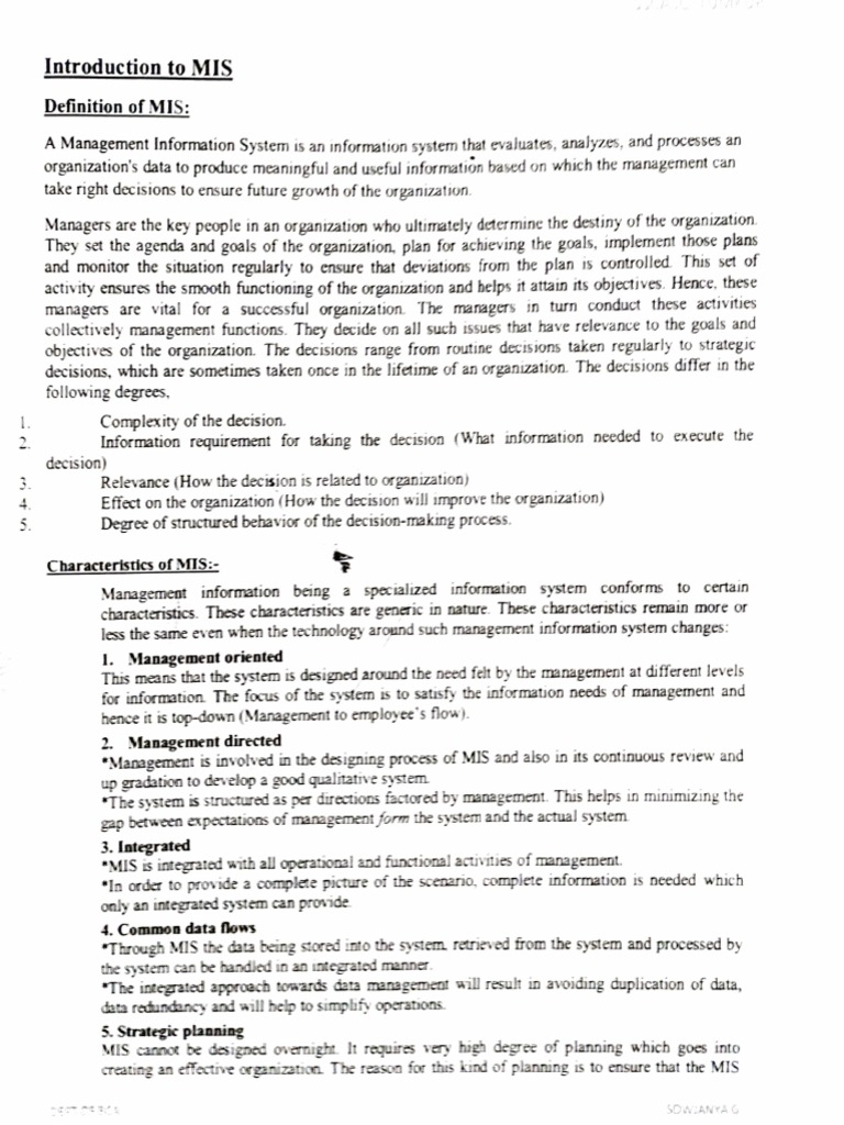 Introduction To MIS | PDF | E Commerce | Information System