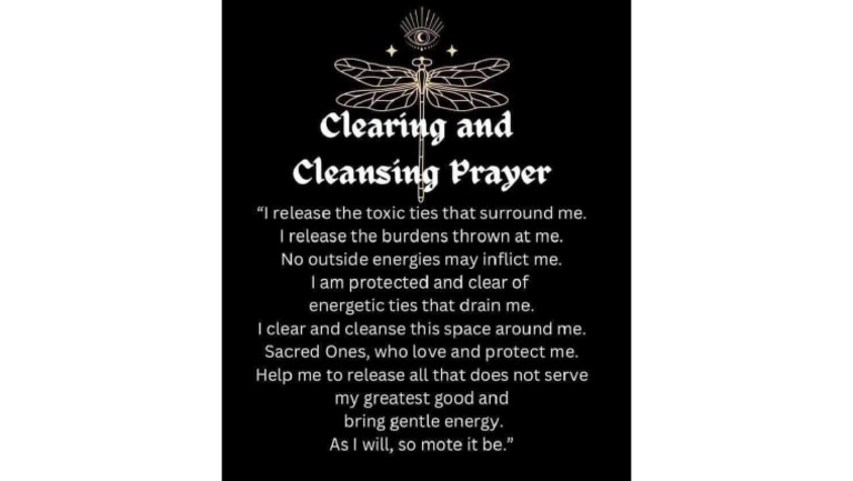 Clearing and Cleansing Prayer | PDF