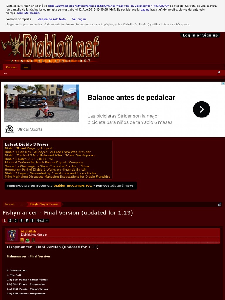 Fishymancer - Final Version (Updated For 1.13) - Diablo 2 and Diablo 3 ...