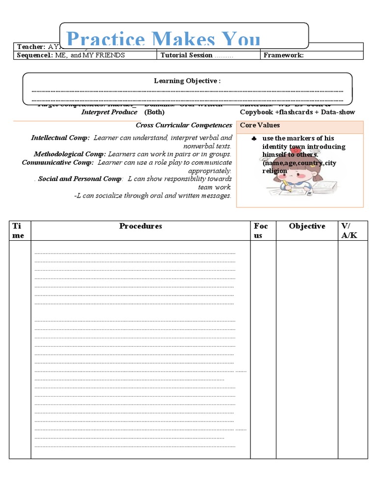 TS Template 1ms | PDF | Communication | Learning