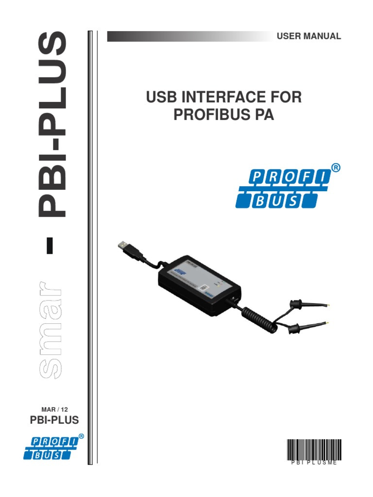 Setup Guide for Configuring a PROFIBUS PA Network using PBI-PLUS USB Interface | PDF | Usb ...