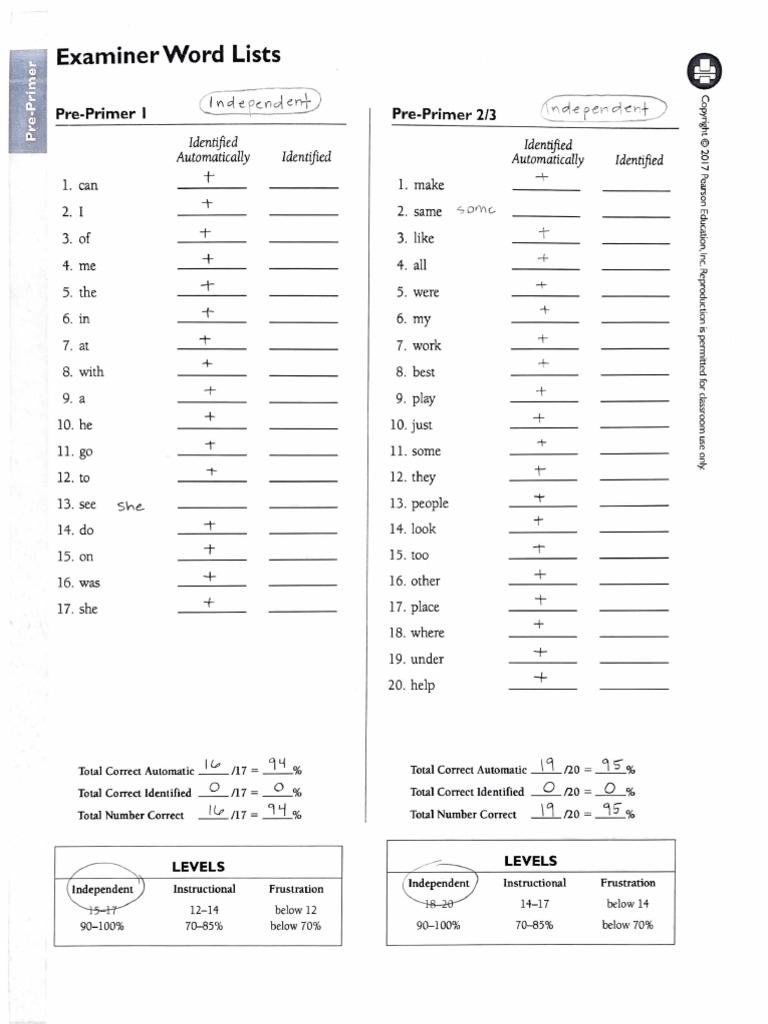 Qri Word Lists | PDF