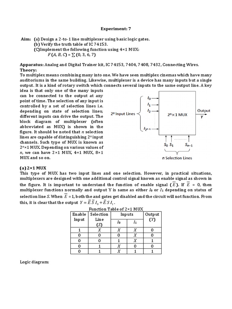 DF Practicals 7 To 11 | PDF | Logic Gate | Electronic Circuits