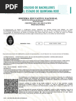 Certificado de Secundaria Modificado | PDF