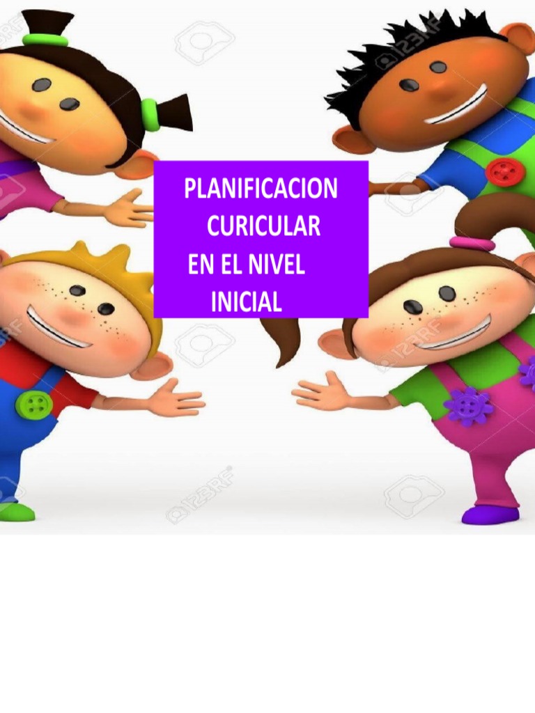 Planificacion Curricular - Inicial | PDF | Aprendizaje | Educación primaria