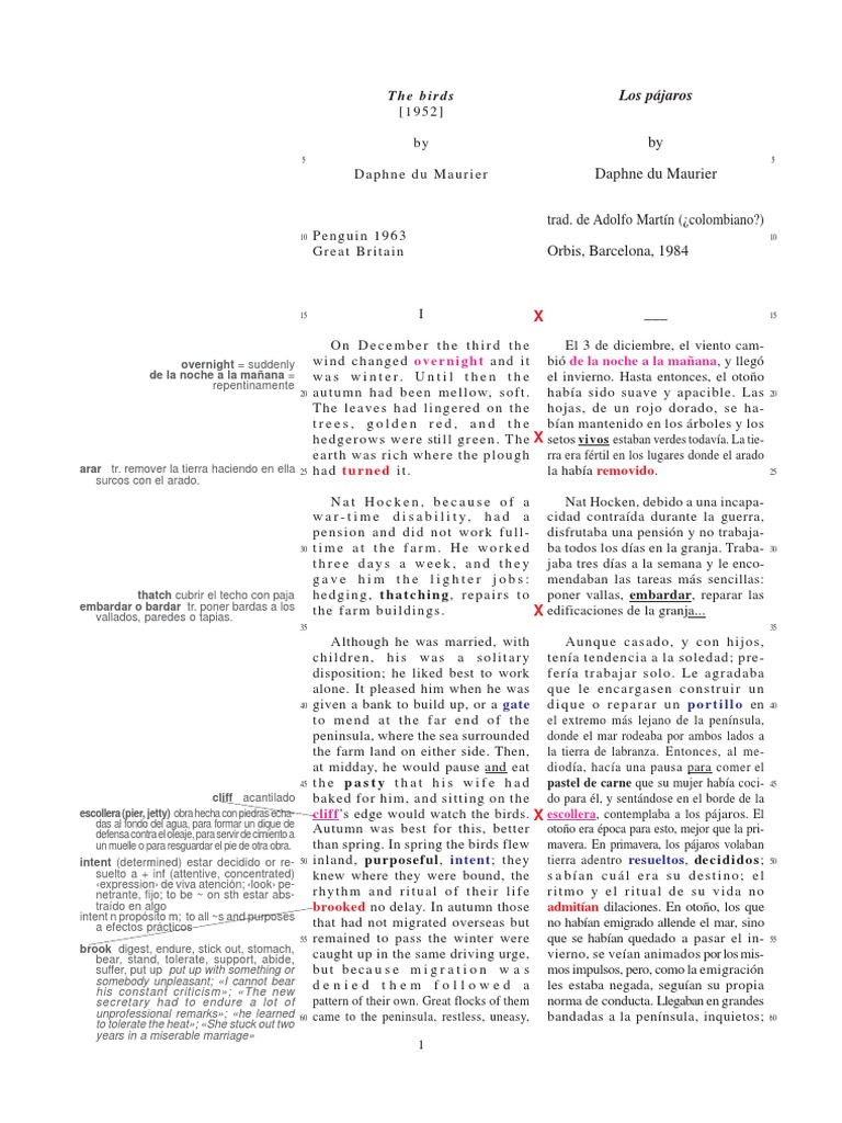 Maurier, Daphne Du 'The birds'-Xx-En-Sp | PDF