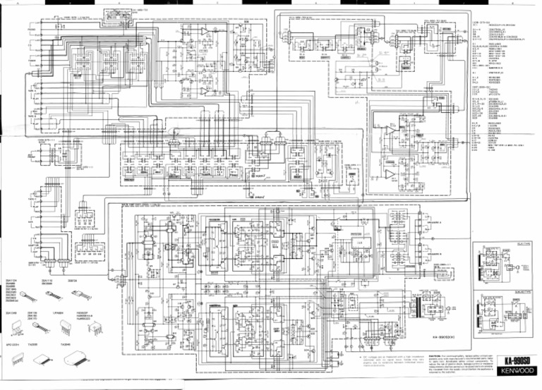 Kenwood KA 990 SD Schematic | PDF