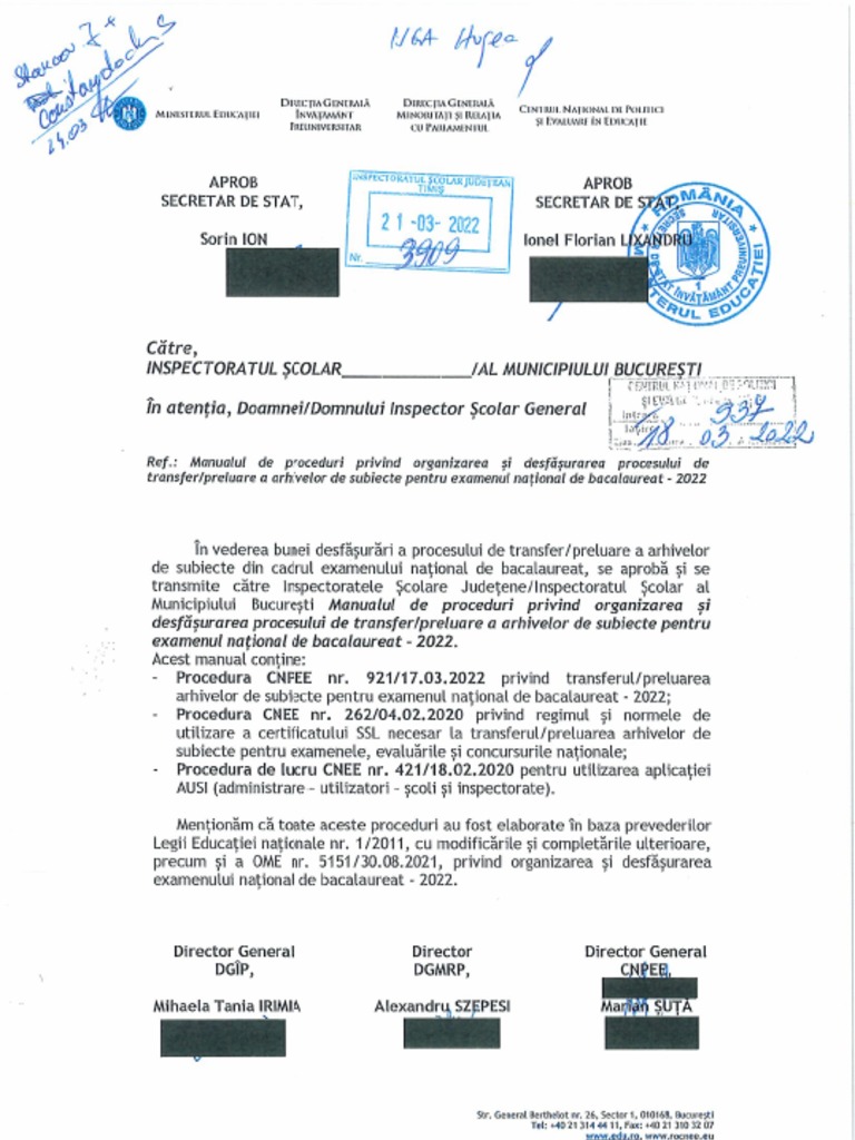 Manual de Proceduri | PDF