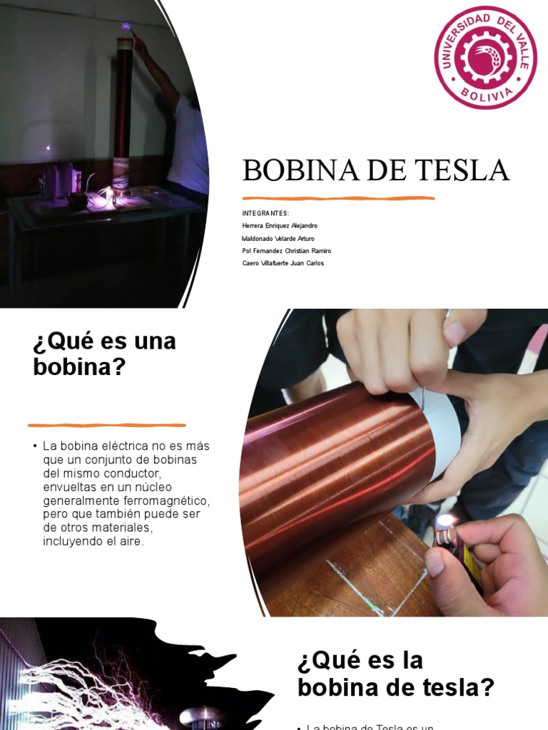 Bobina de Tesla | PDF | Inductor | Corriente eléctrica