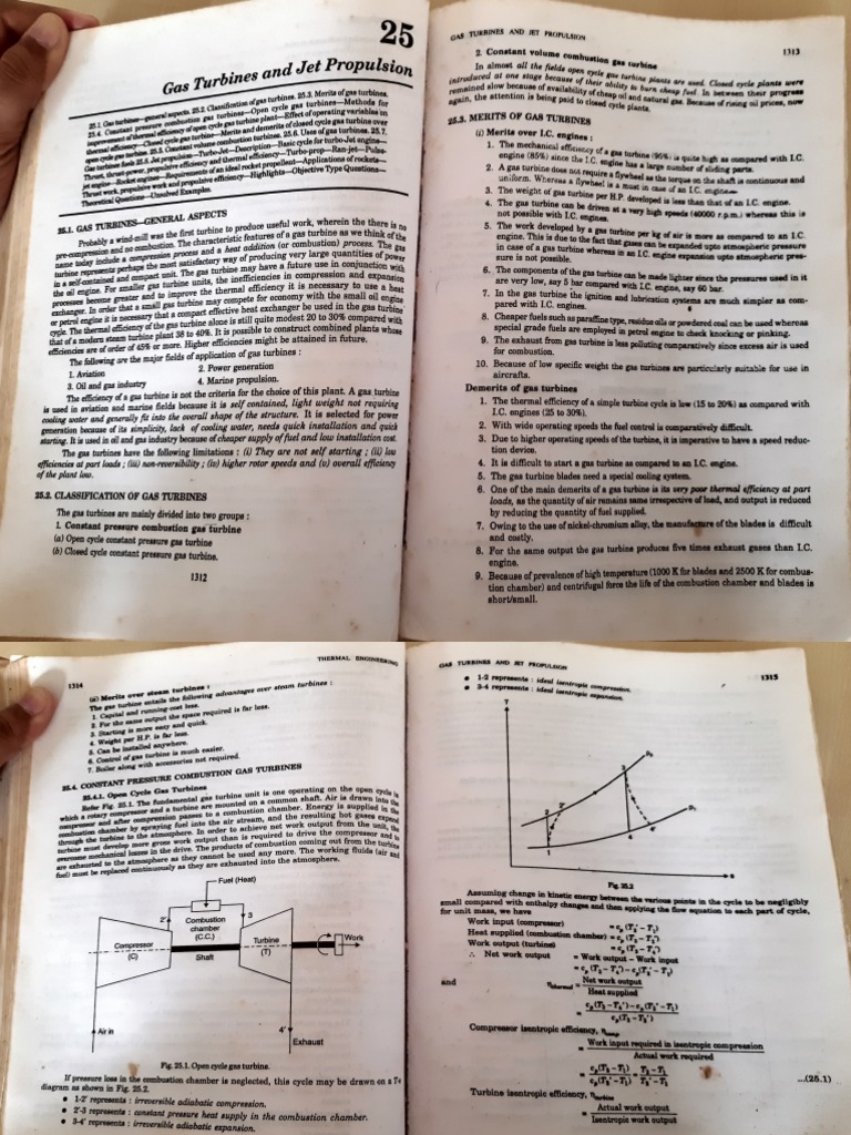 Gas Turbine - RK Rajput | PDF