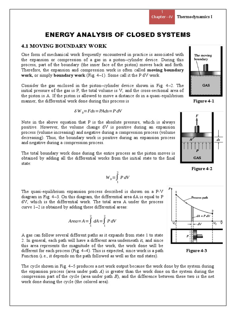 Thermodynamics - ch4 | PDF | Heat | Enthalpy