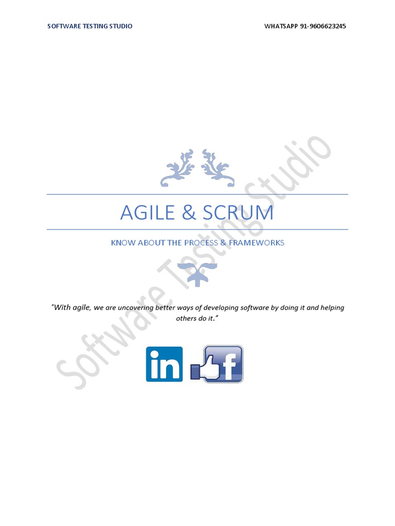 STS Learning - Agile & Scrum | Download Free PDF | Agile Software ...