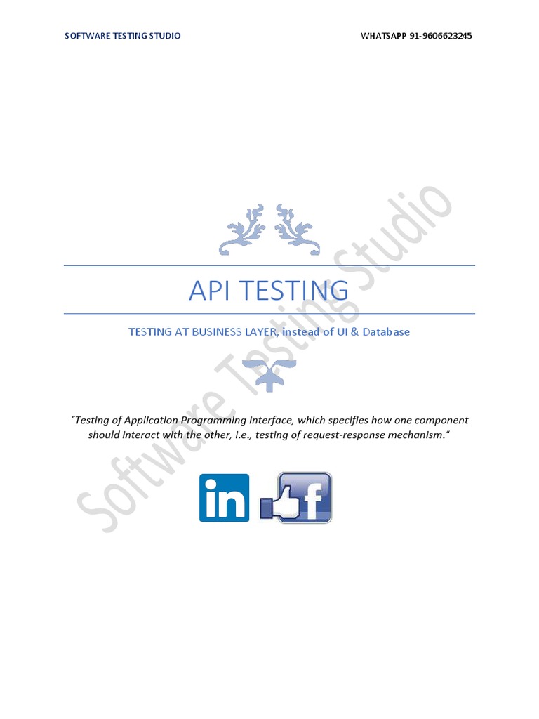 STS Learning - API Testing | PDF
