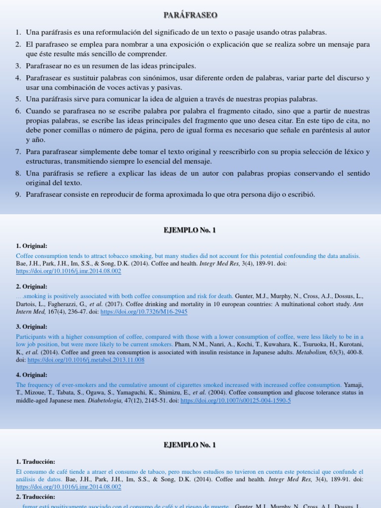 El Parafraseo. | PDF | Biología | Genética