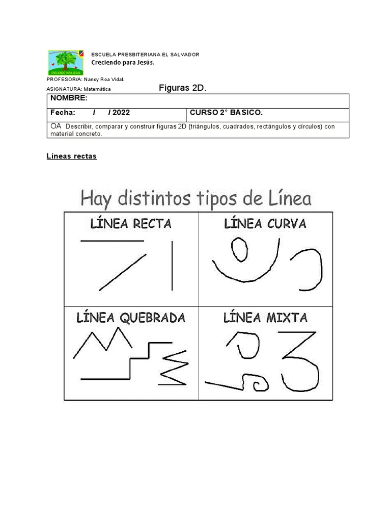 Guía Figuras 2D | PDF