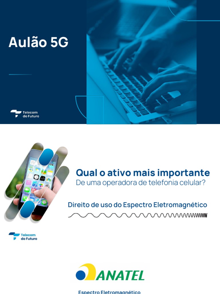 O papel do espectro eletromagnético e da largura de banda na evolução ...