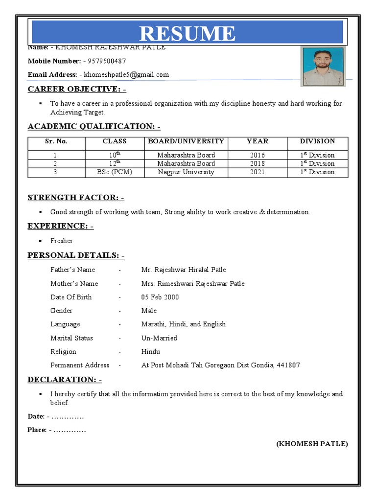 Niraj Resume | PDF