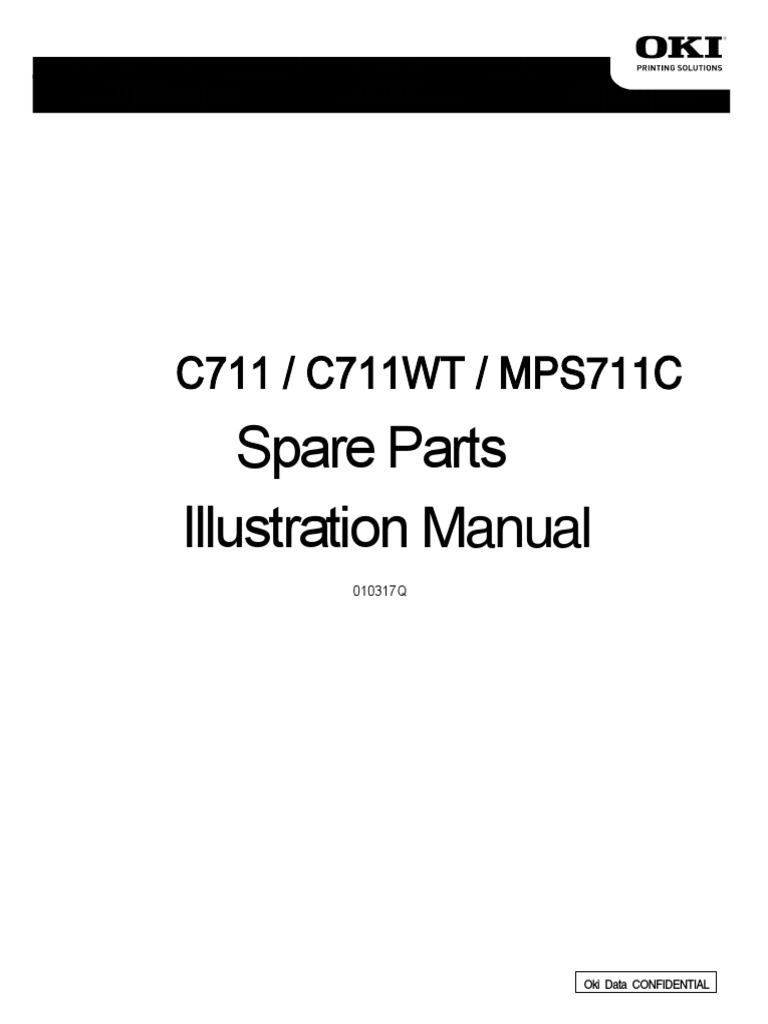 C711/MPS711C Spare Parts Manual | PDF | Vehicle Technology | Automotive ...