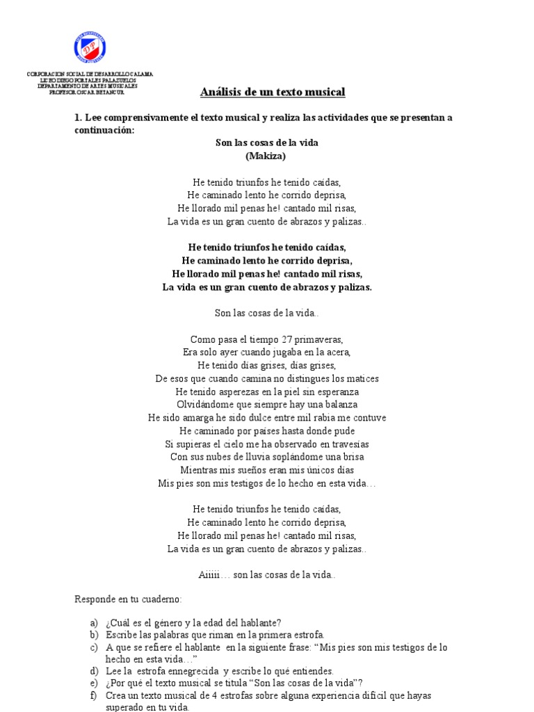 Texto Musical | PDF