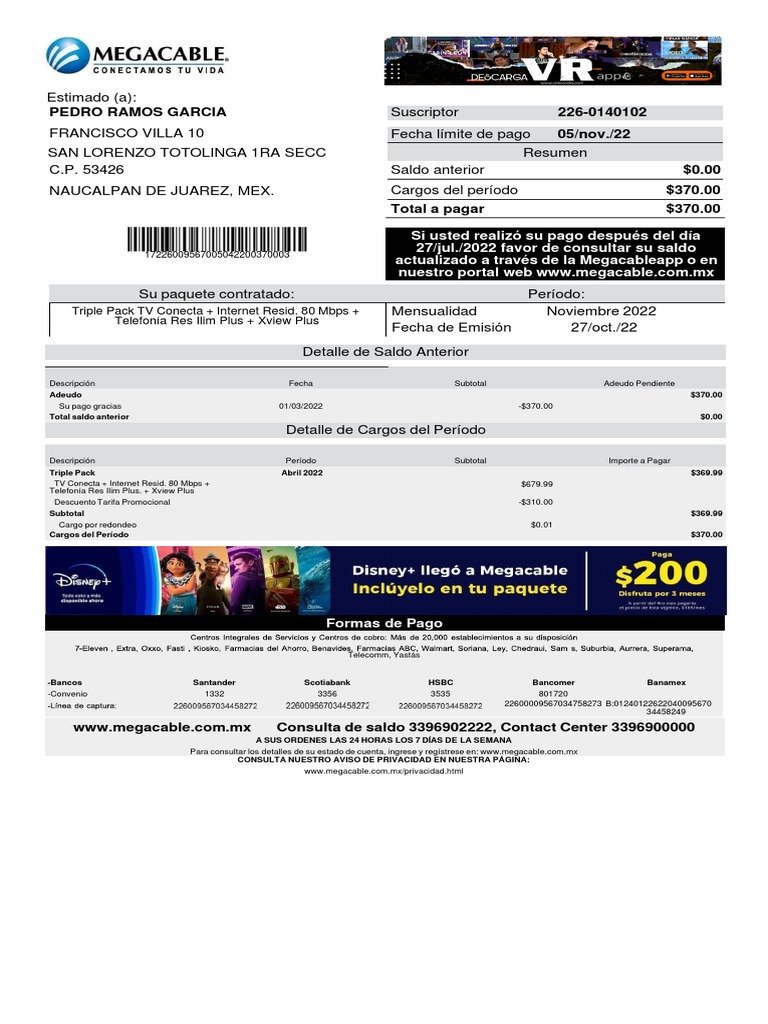 Comprobante de Domicilio | PDF