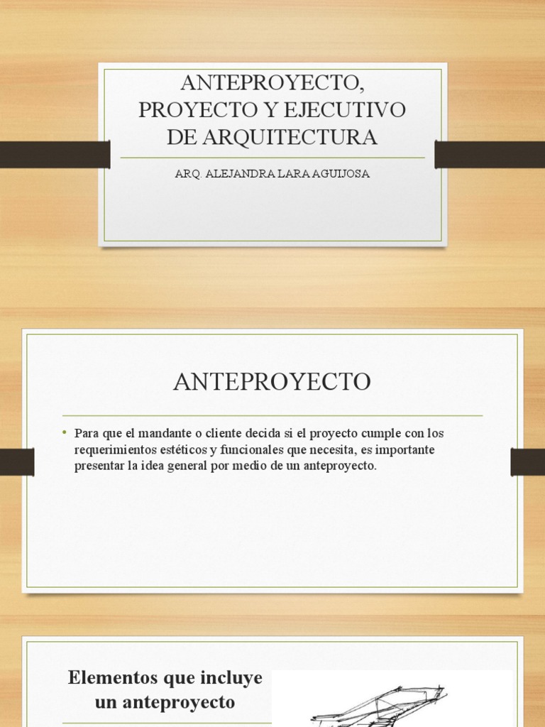 Anteproyecto de Arquitectura | PDF | Diseño | Sectores Economicos