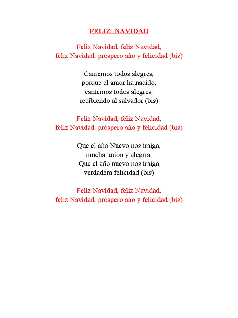 Feliz Navidad | PDF