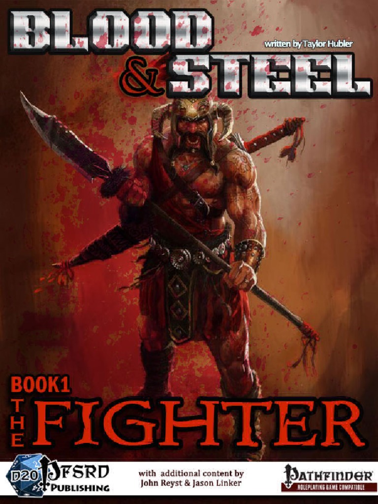 Pathfinder RPG OGL - Blood & Steel - Book 01 - The Fighter | PDF ...