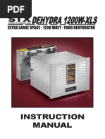 Mr. Coffee Food Dehydrator Instructions | PDF | Jerky | Vegetables